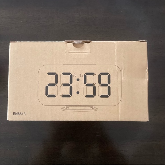 Other | Gold Led Digital Clock | Poshmark